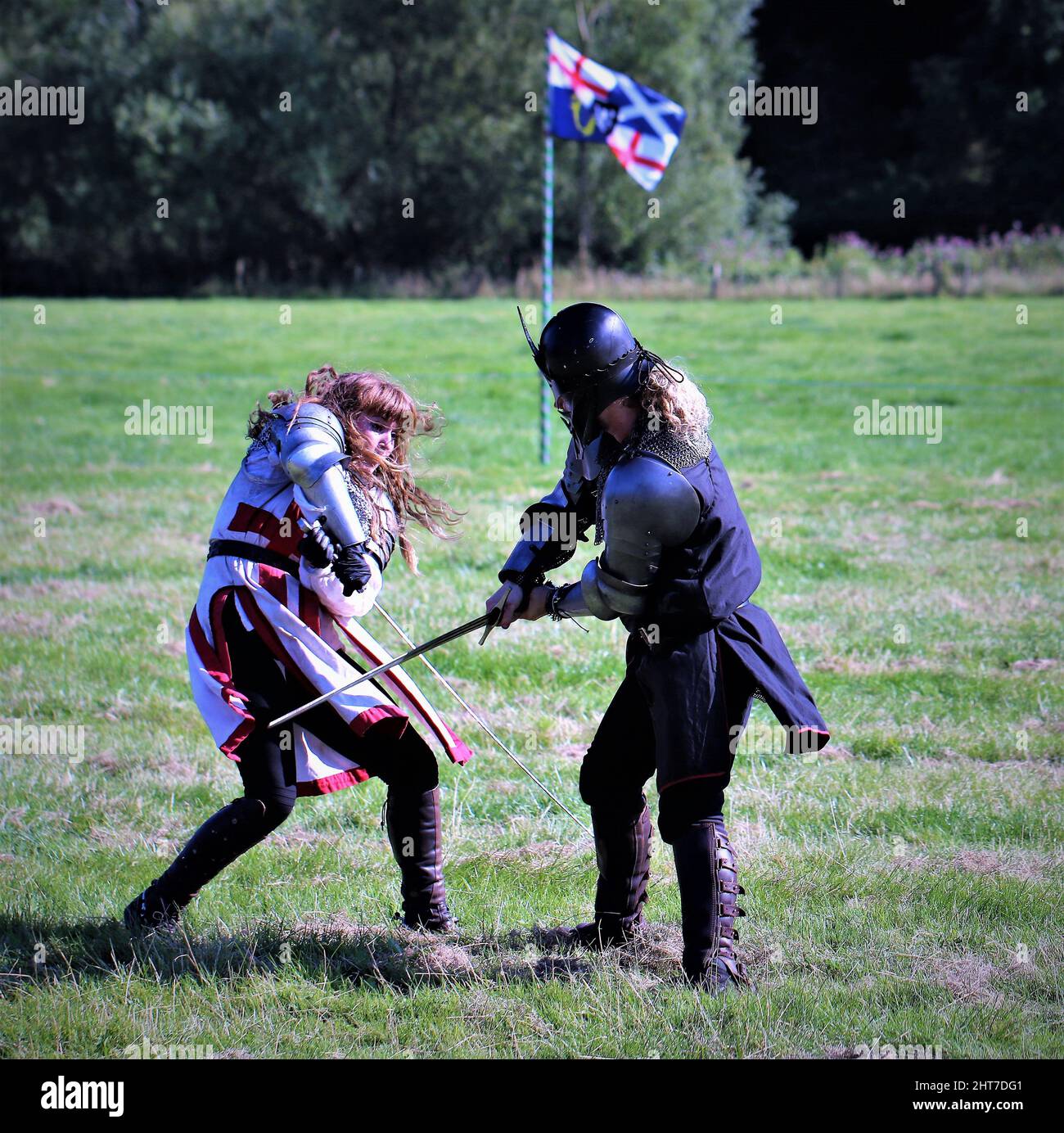 Woman jousting hi-res stock photography and images - Alamy