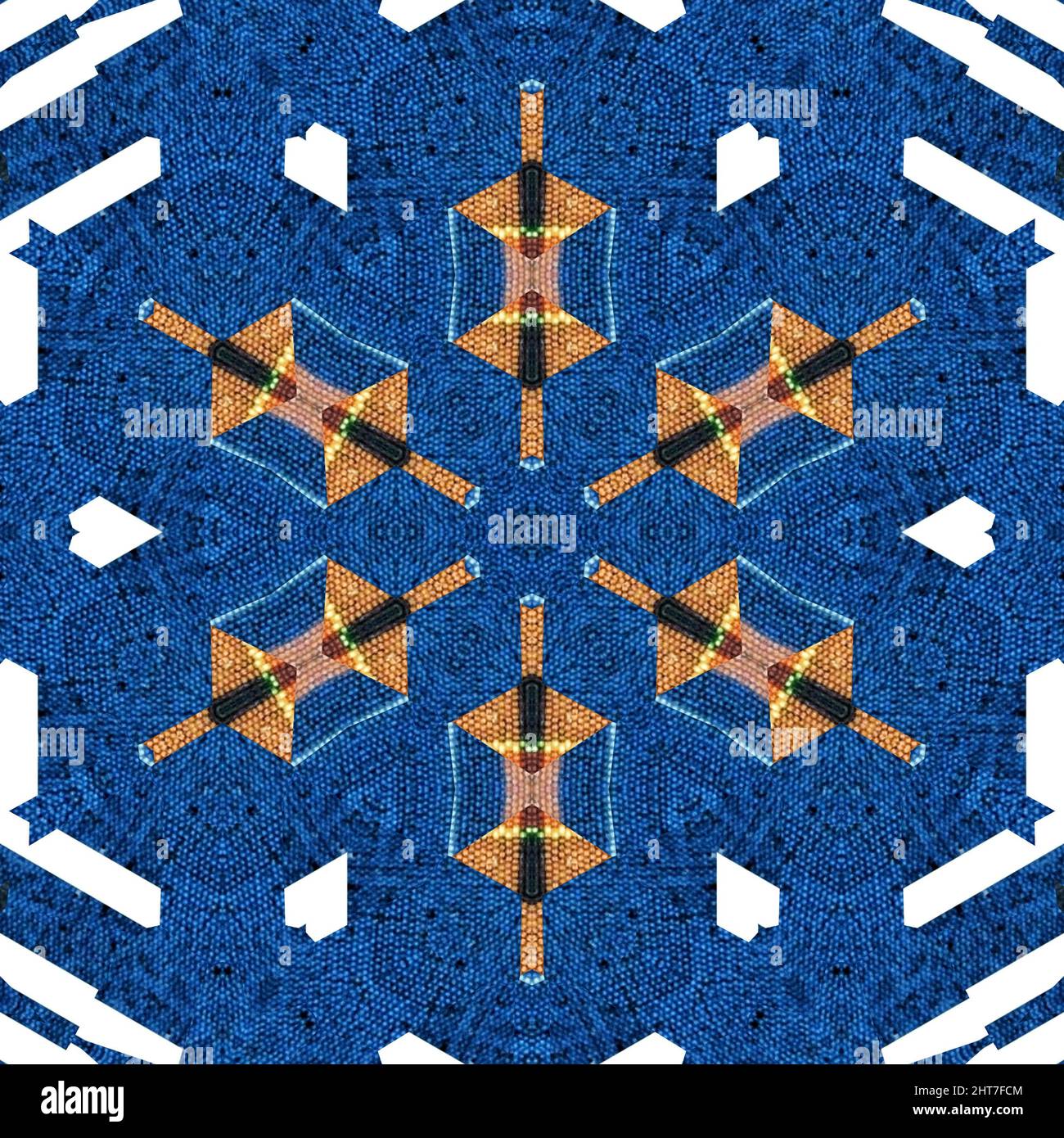 Modern geometric pattern design for floor tiles Stock Photo - Alamy