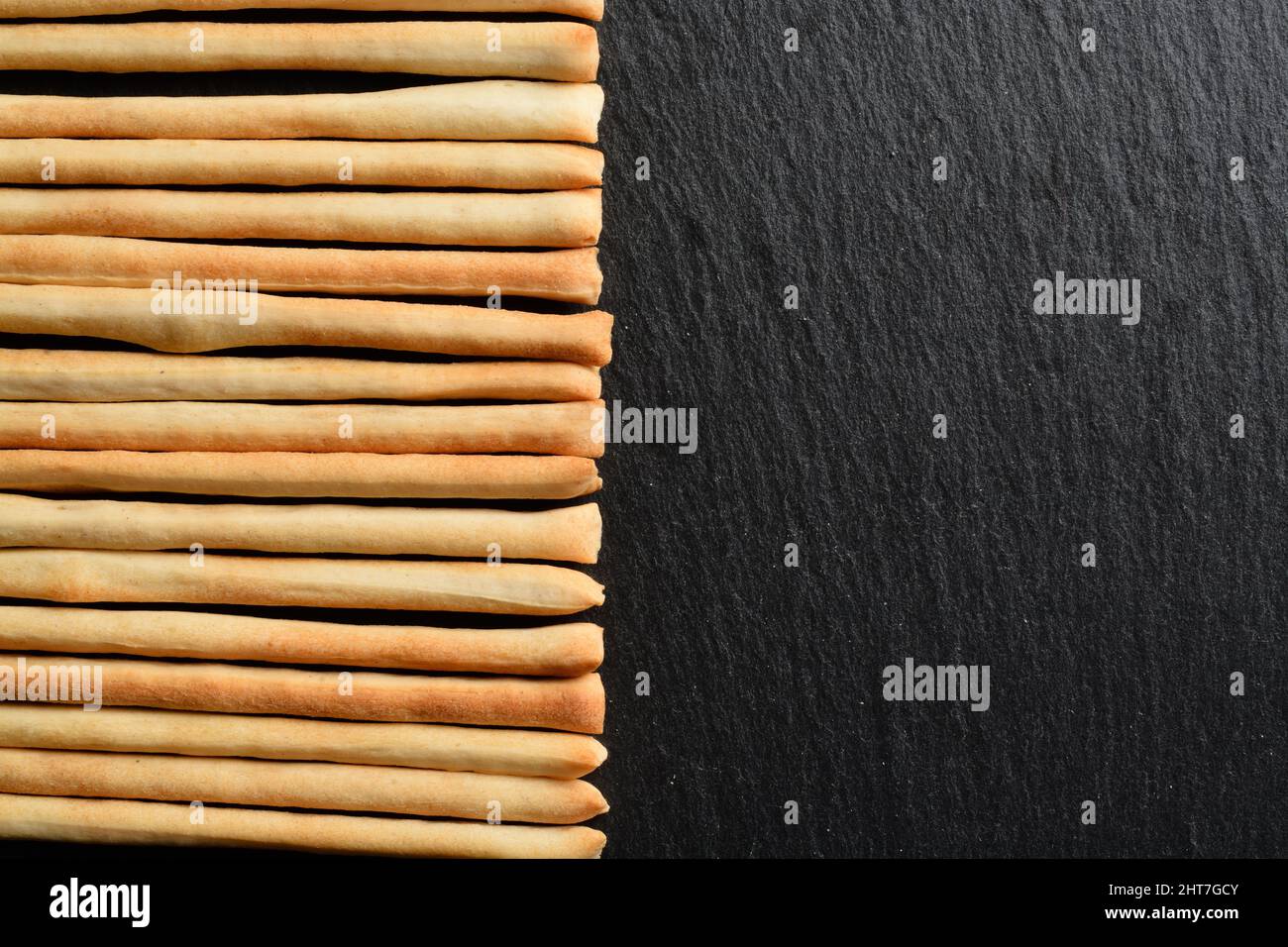 Thin breadsticks called Grissini Torinesi Stock Photo - Alamy