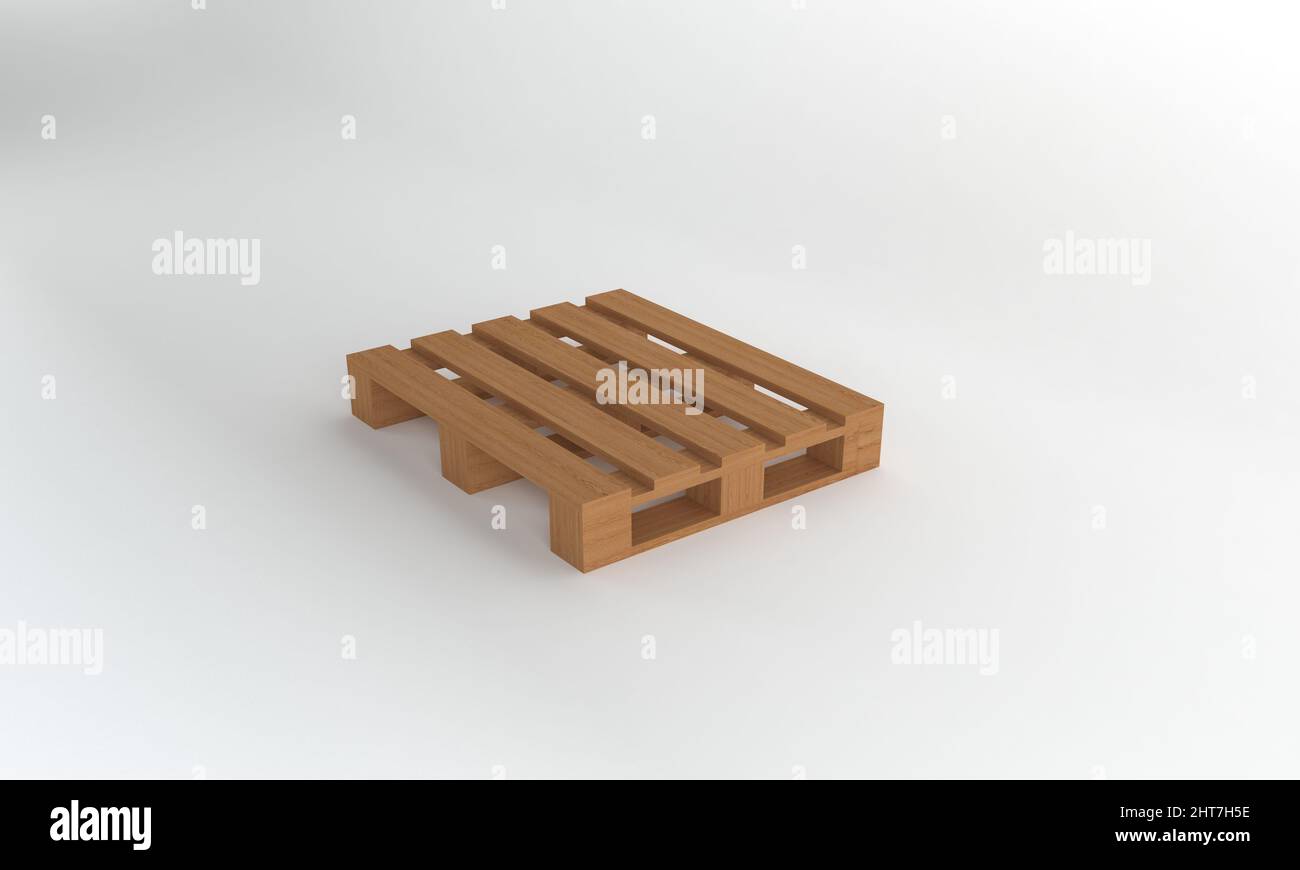 Wood pallet cartoon hi-res stock photography and images - Alamy