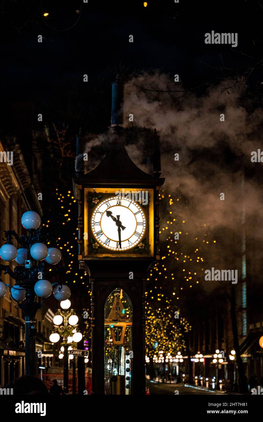 Beautiful steam clock in hi-res stock photography and images - Alamy