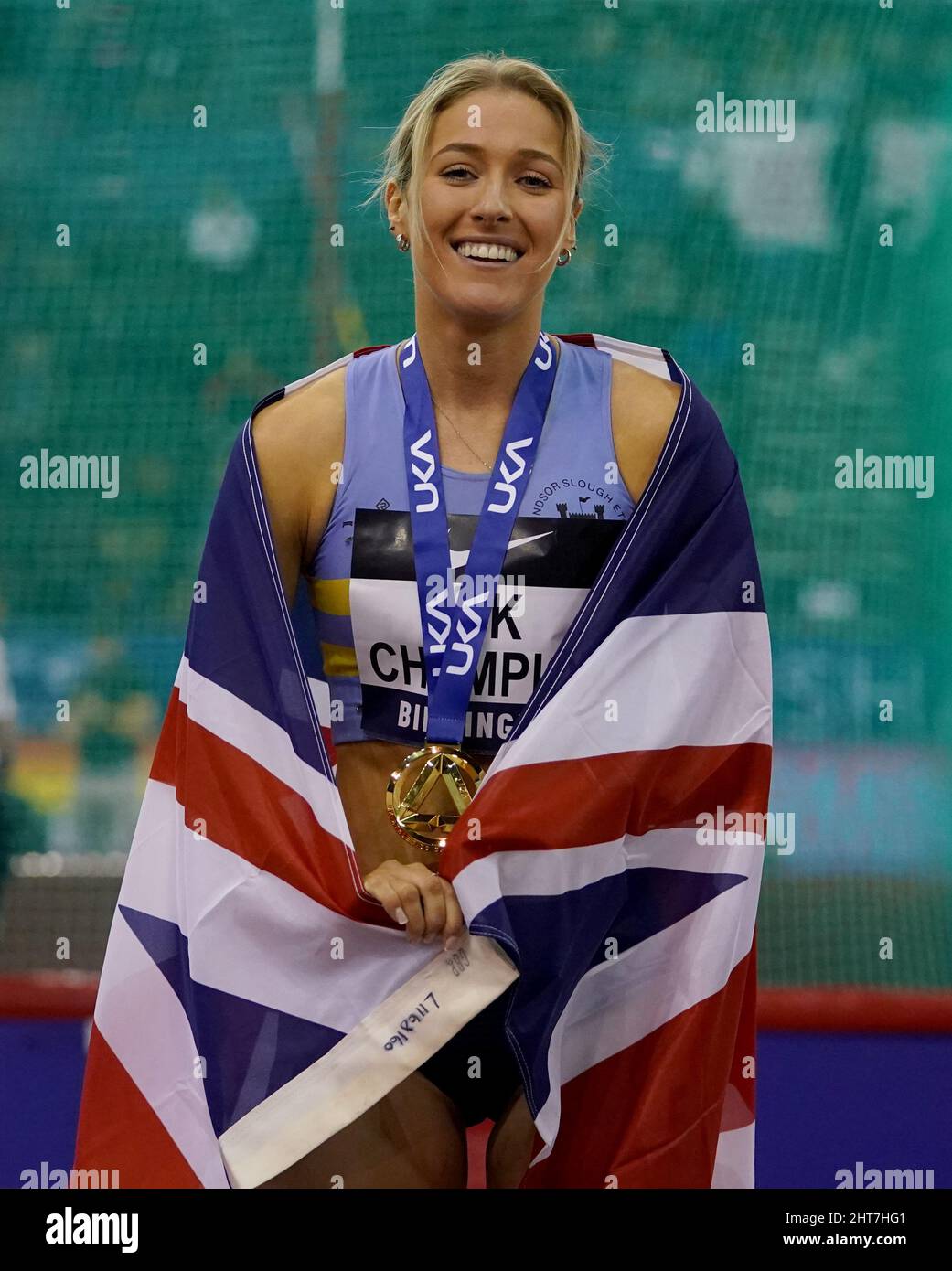 Jessie Knight celebrates with the gold medal after winning the Women's ...