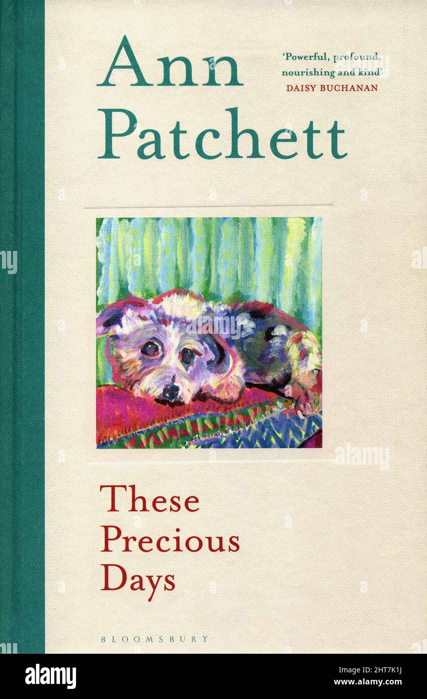 Book cover. "These Precious Days" by Ann Patchett Stock Photo - Alamy