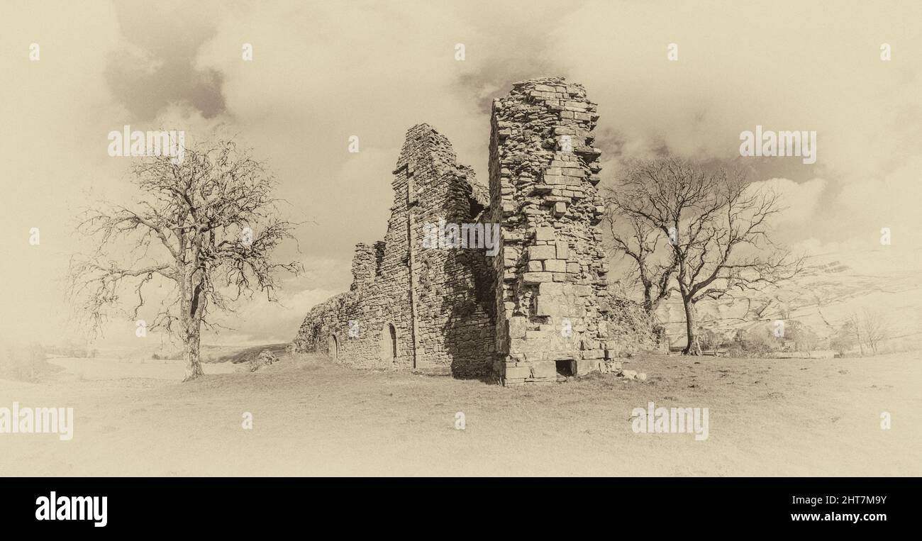 Pendragon Castle in the Cumbrian Dales is reported to be the 12th ...