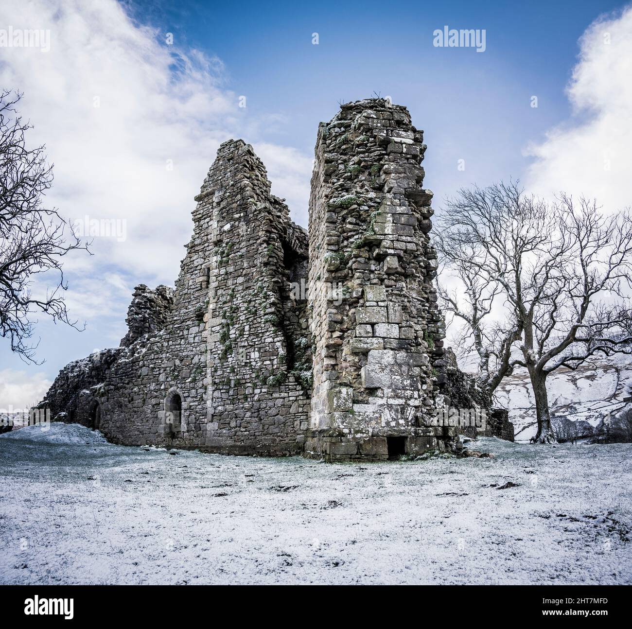 Pendragon Castle in the Cumbrian Dales is reported to be the 12th ...