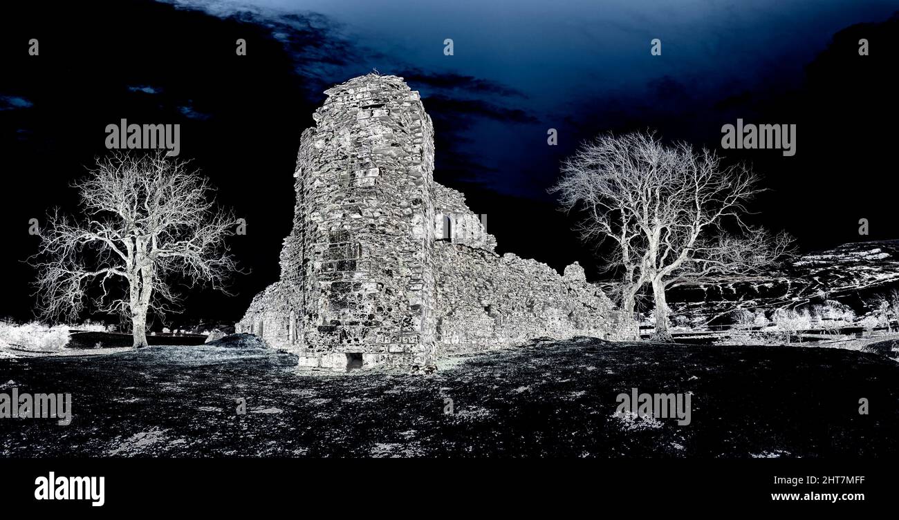 Pendragon Castle in the Cumbrian Dales is reported to be the 12th ...