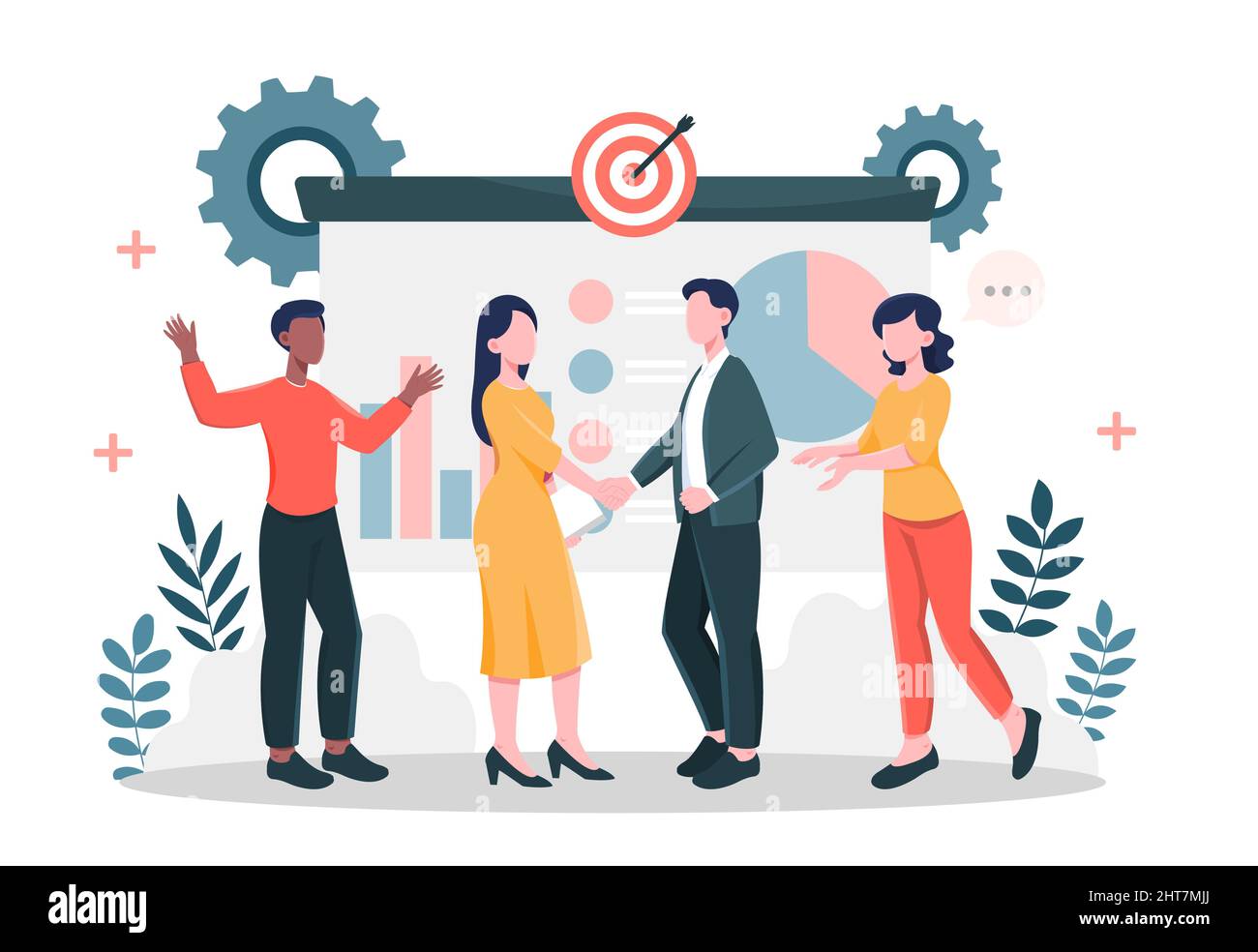 Employee with respect Stock Vector Image & Art - Alamy