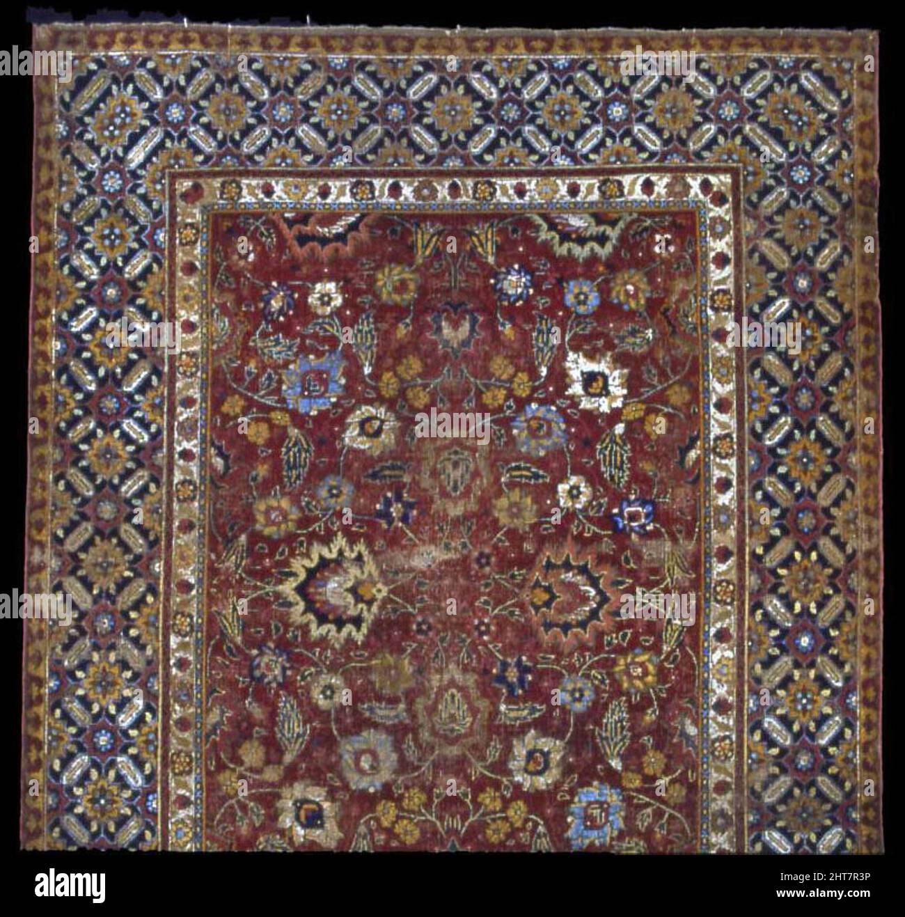 Carpet, India, Late 17th century Stock Photo - Alamy