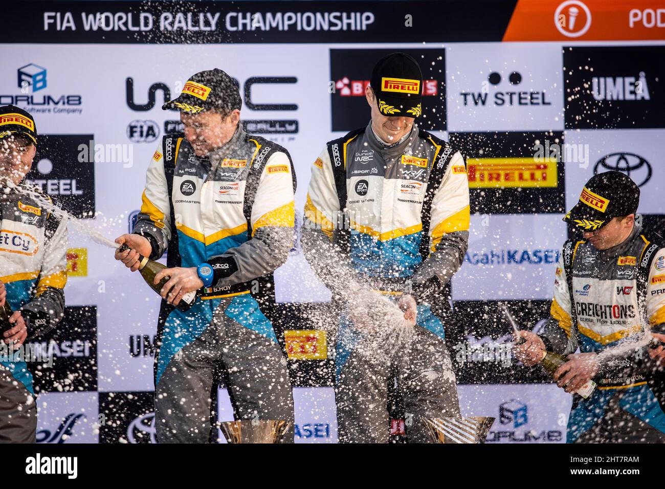 ARMSTRONG Jon (gbr), Ford Fiesta Rally3, portrait, CREIGHTON William ...