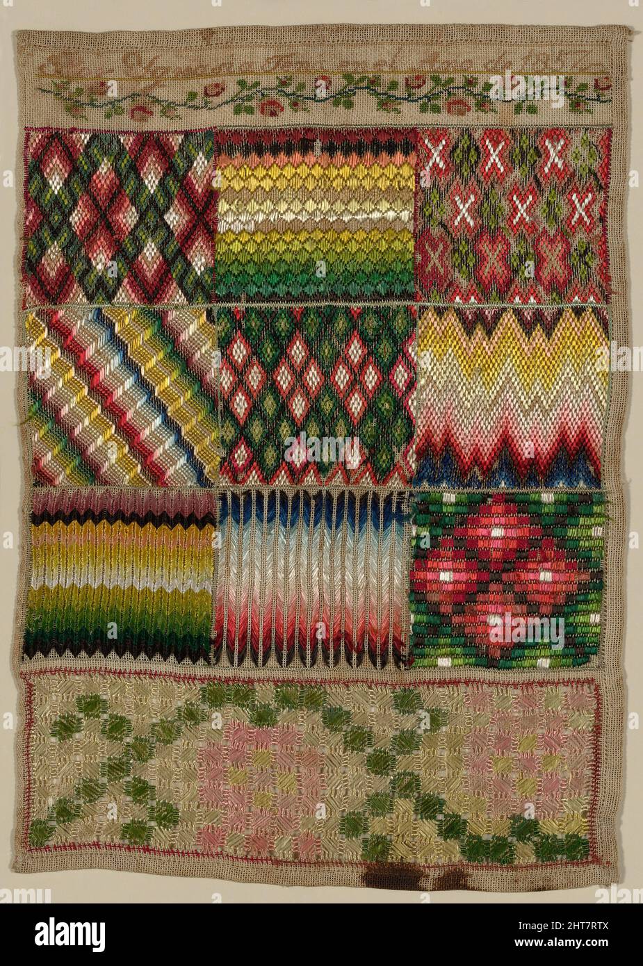 Cut and drawn thread work in overcast stitches hi-res stock photography ...