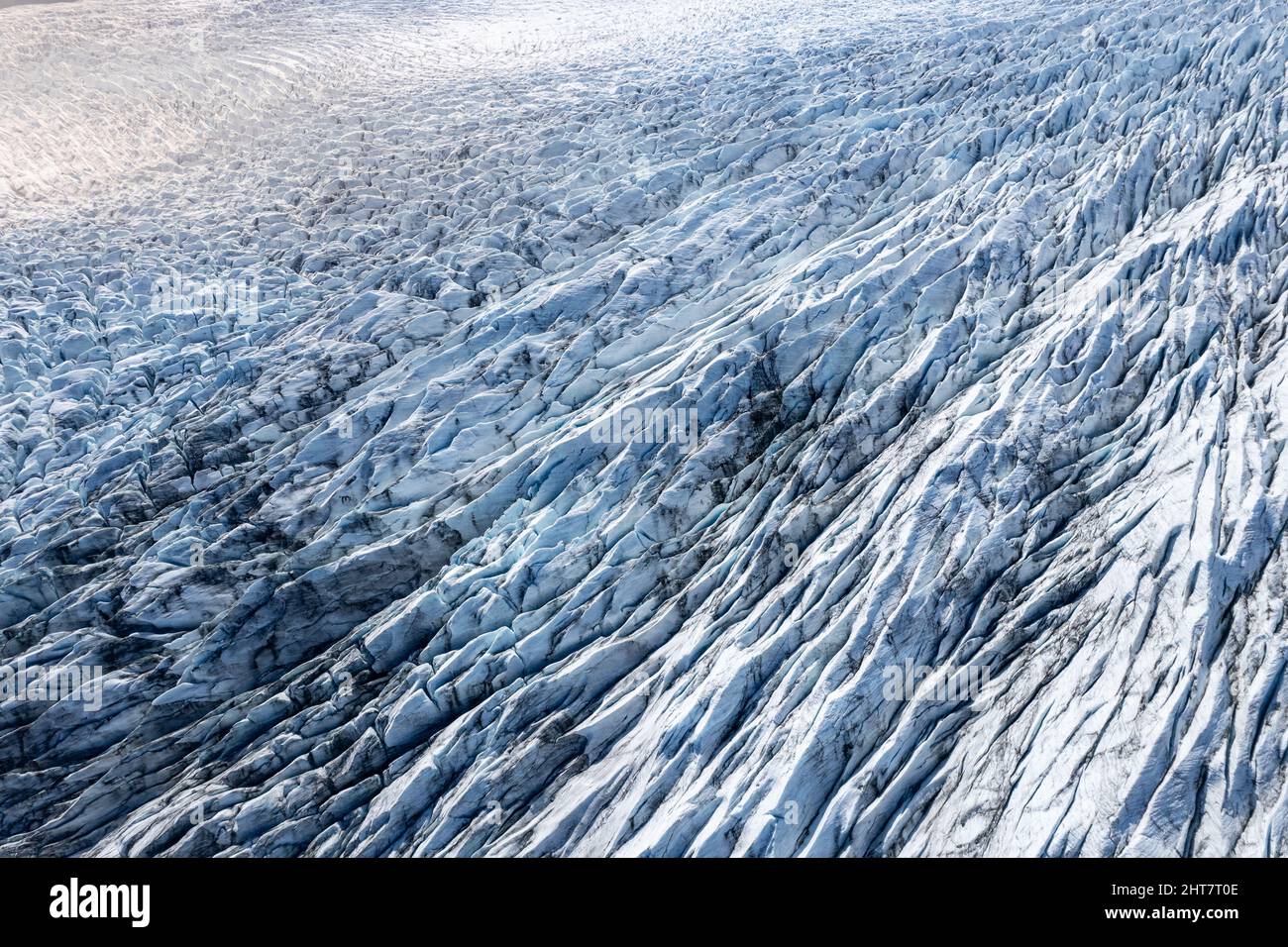 White ice glaciers in Iceland Stock Photo - Alamy