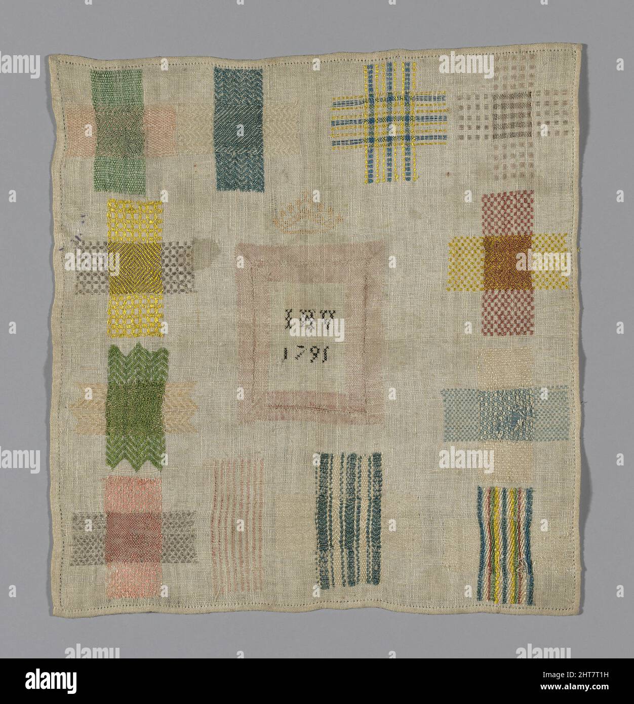 Darning sampler hi-res stock photography and images - Alamy