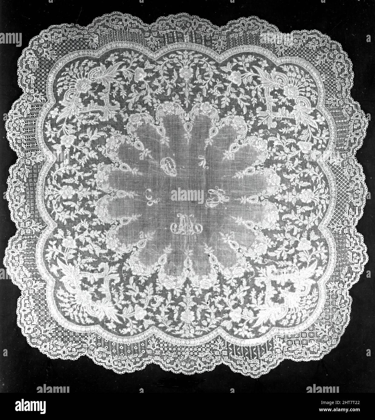 Handkerchief, Philippines, 1860s/80s Stock Photo - Alamy