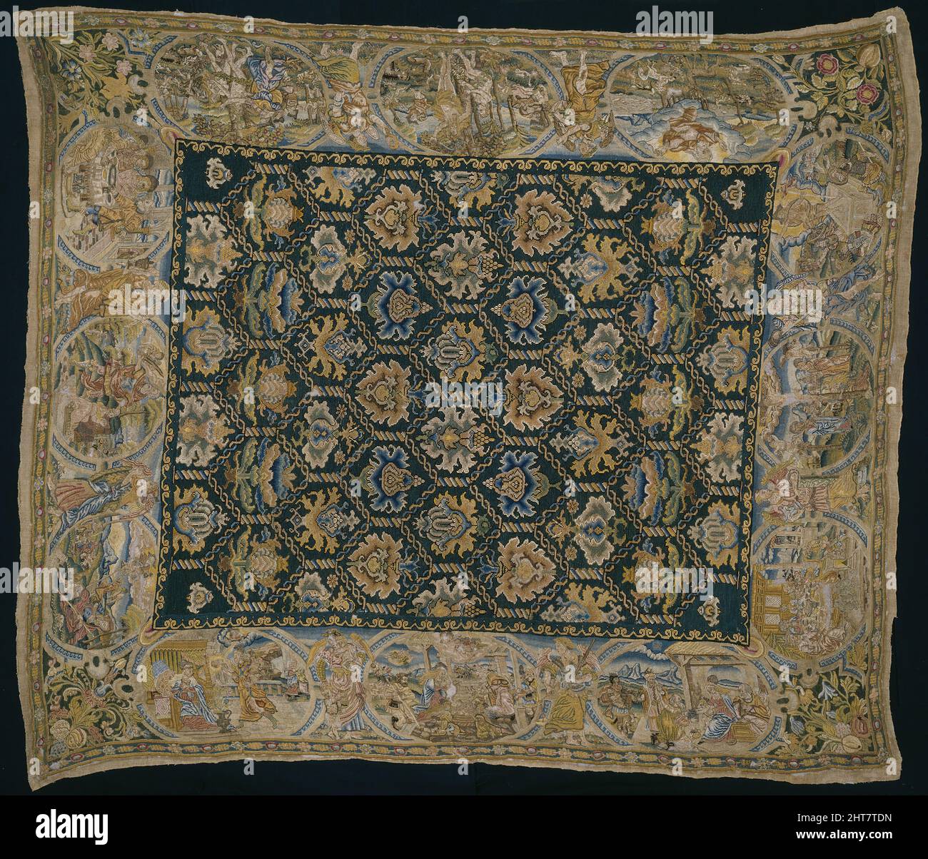 Carpet weaving 17th century hi-res stock photography and images - Alamy