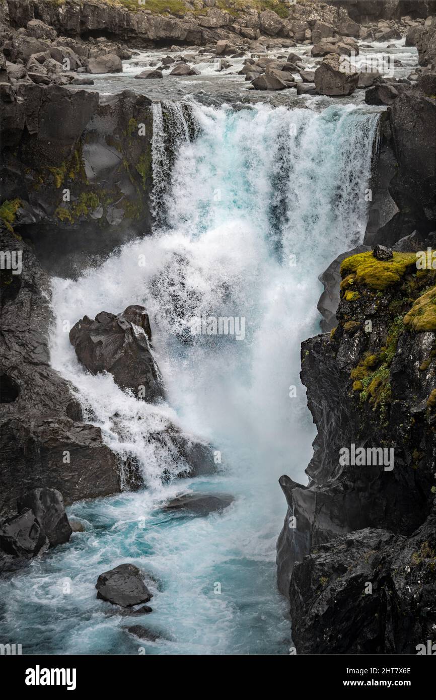 Water sliding down rocks hi-res stock photography and images - Alamy