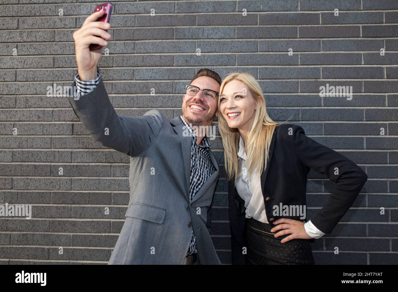 Selfie young work hi-res stock photography and images - Alamy