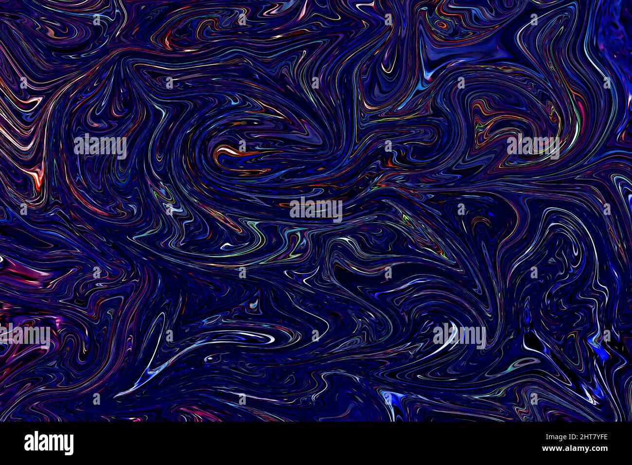 Blue marble liquid background Stock Photo - Alamy