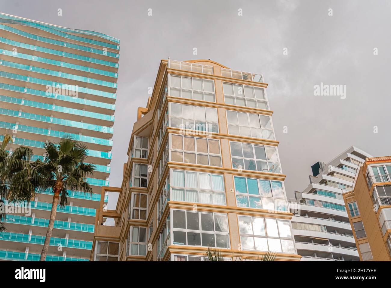Modern buildings with glass facades Stock Photo - Alamy