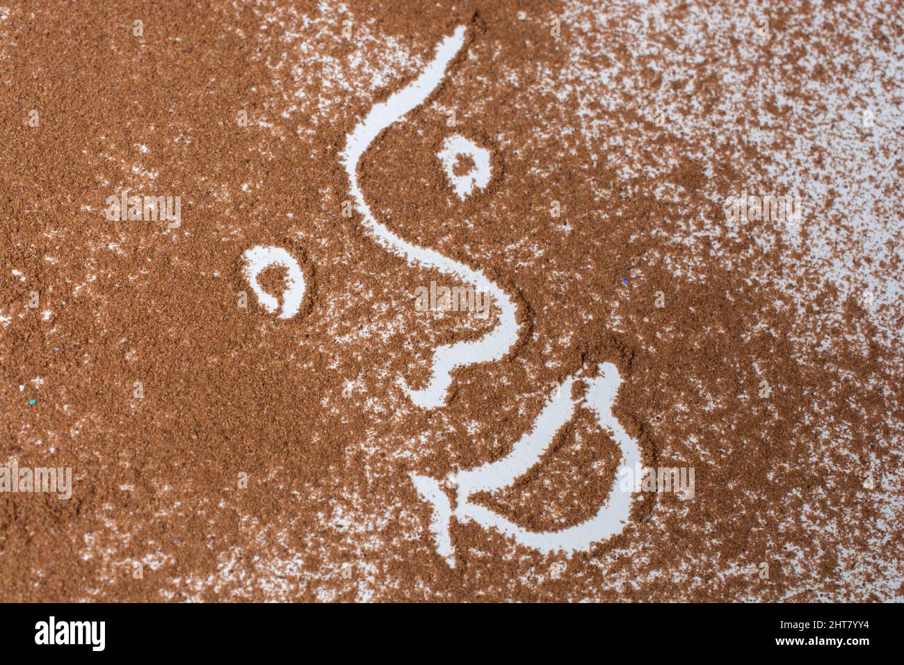 Funny face made spices hi-res stock photography and images - Alamy