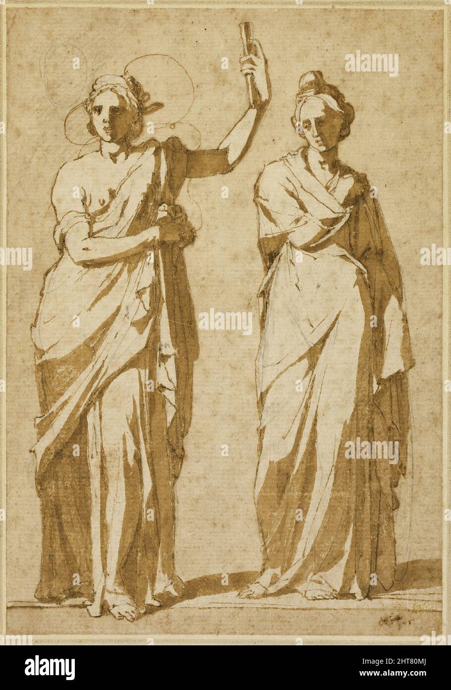 Classical female figures hi-res stock photography and images - Alamy