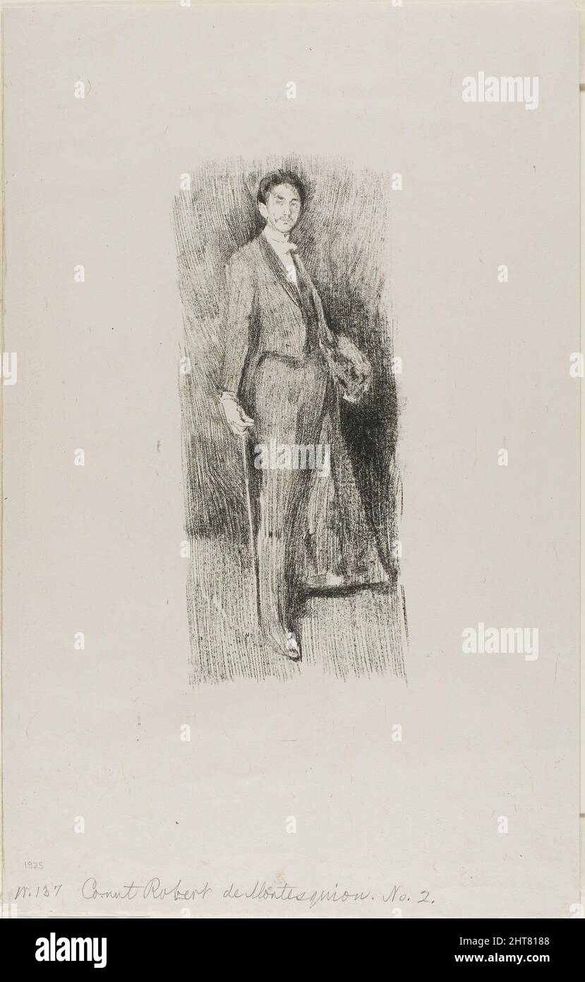 Count Robert de Montesquiou, 1894 Stock Photo - Alamy