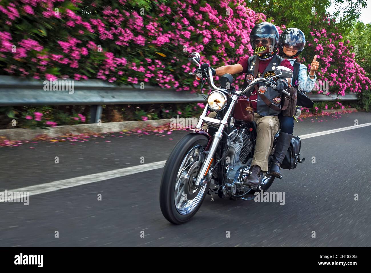 Harley davidson motorcycle tour hi-res stock photography and images - Alamy