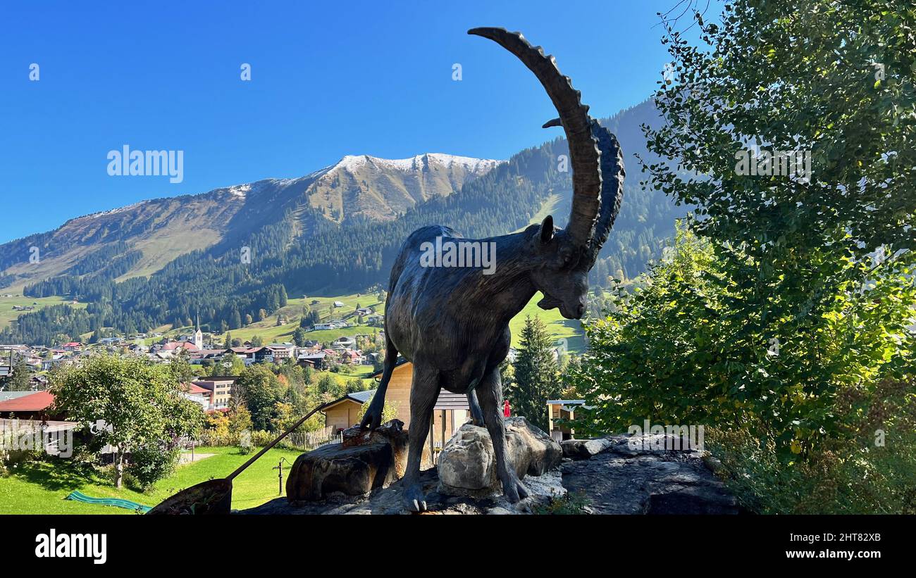 Sculpture goat statue hi-res stock photography and images - Alamy