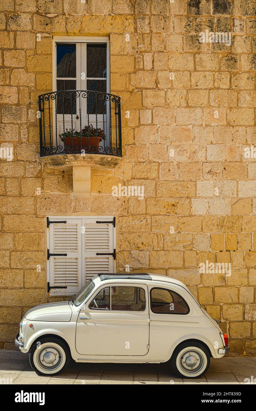 Classic FIAT 500 Iconic Italian Car Stock Photo - Alamy