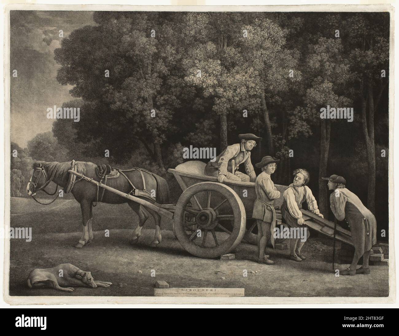 Woodland laborers hi-res stock photography and images - Alamy