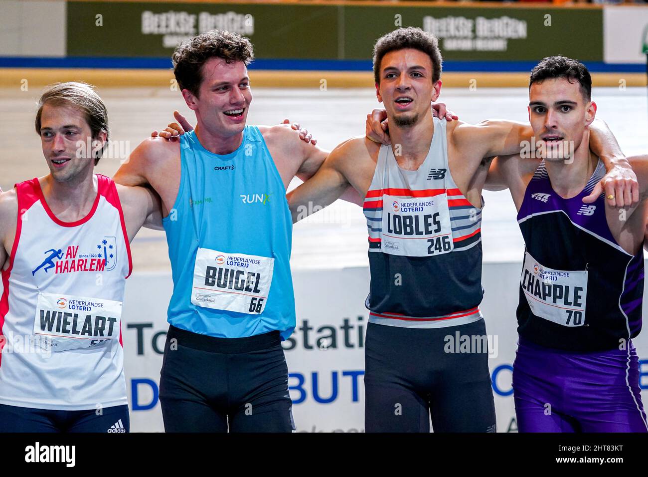 APELDOORN, NETHERLANDS - FEBRUARY 27: Jurgen Wielart, Bram Buigel ...