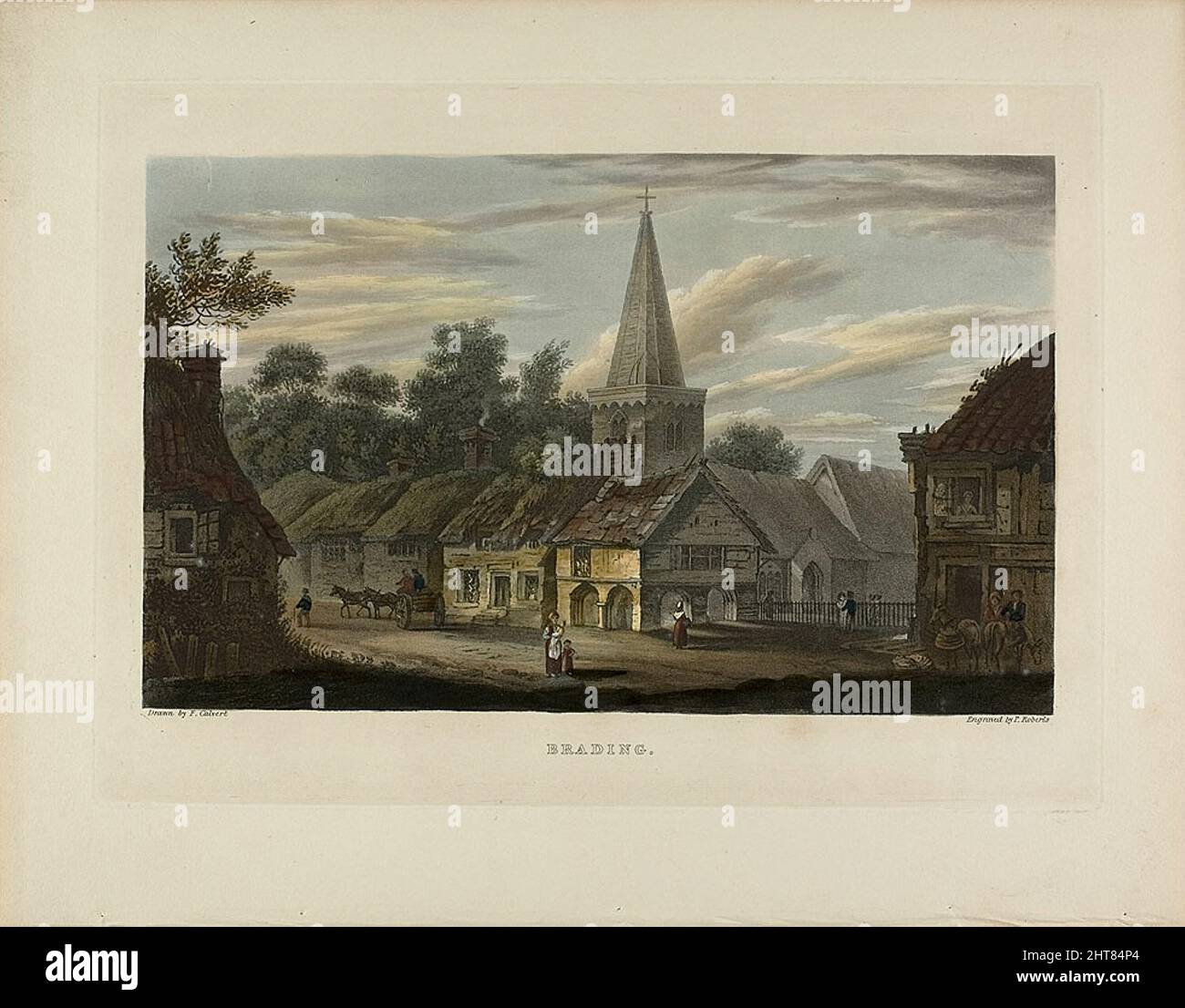 Brading church hi-res stock photography and images - Alamy