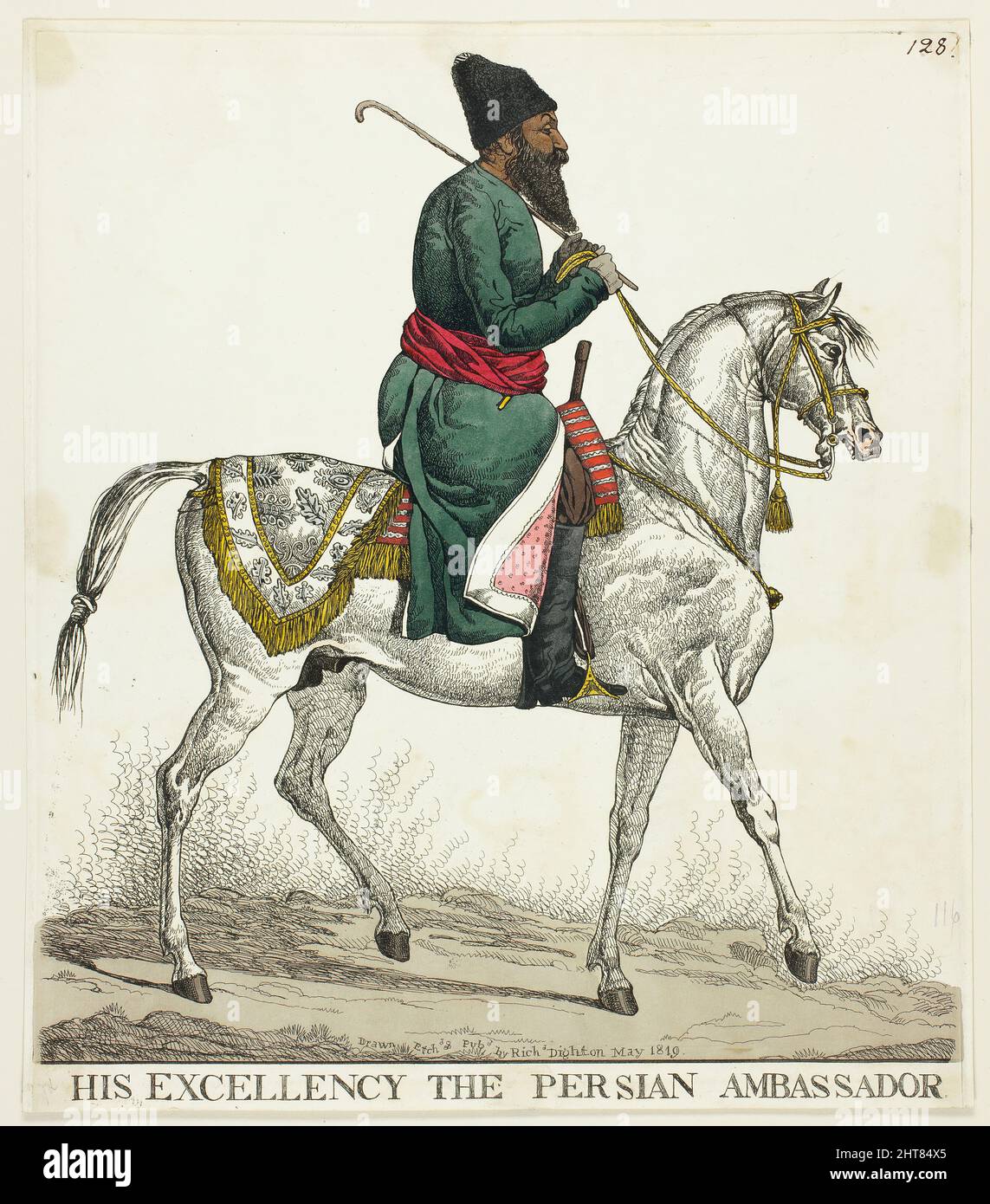 The Persian Ambassador, n.d Stock Photo - Alamy