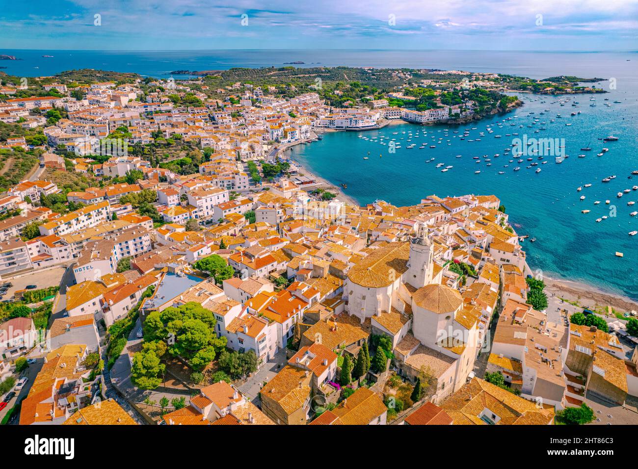 Aerial view ocean buildings hi-res stock photography and images - Alamy