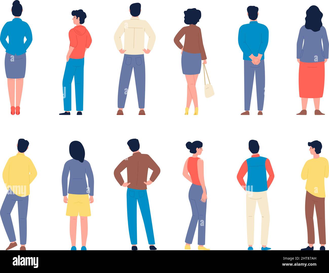 Body back community Cut Out Stock Images & Pictures - Alamy