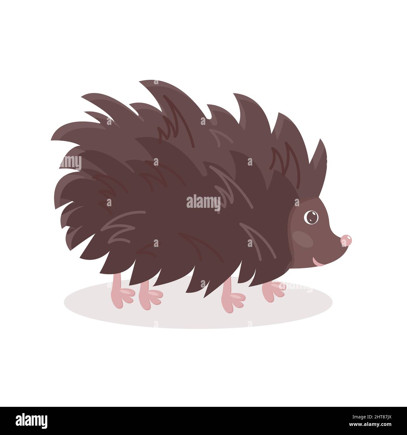 Spiky animals Stock Vector Images - Alamy