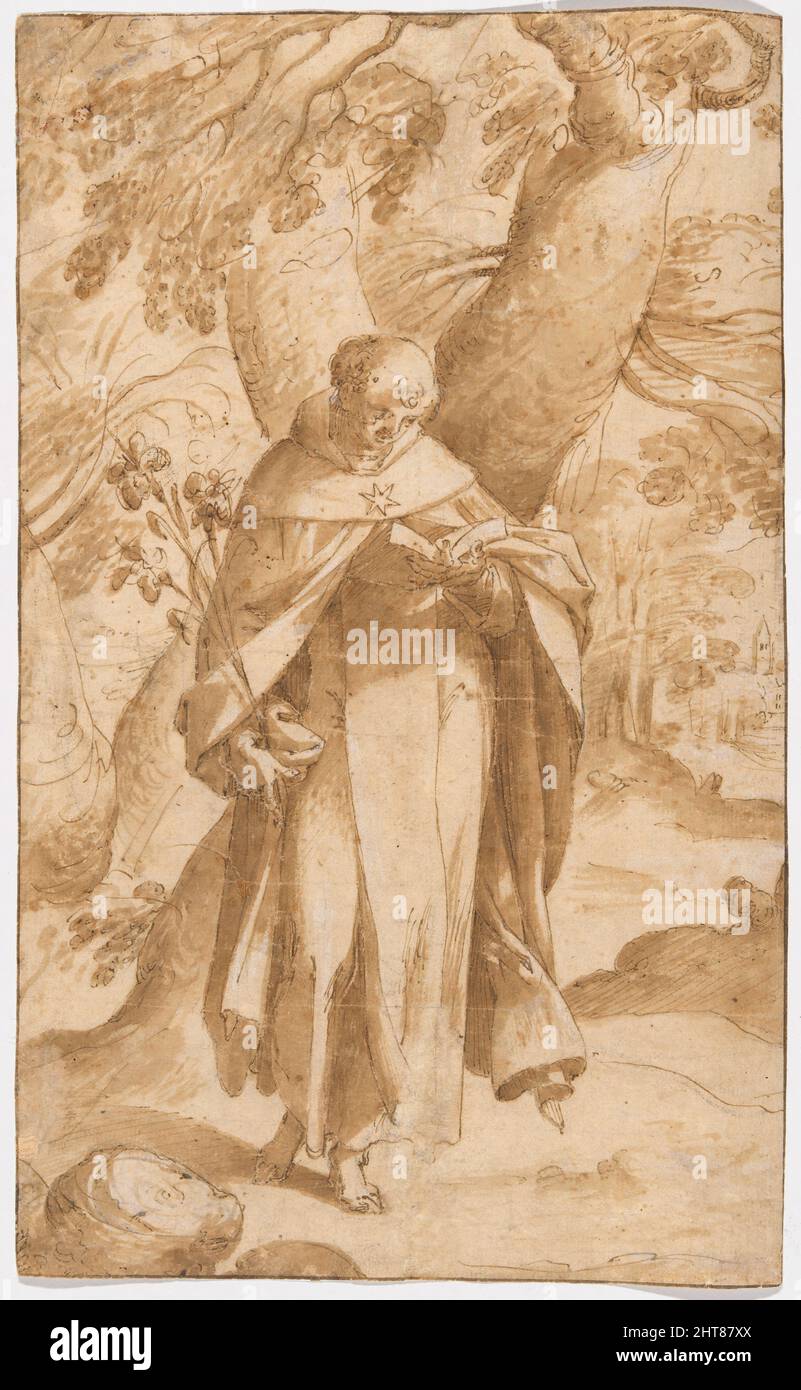 Saint Dominic Reading, c. 1573 Stock Photo - Alamy