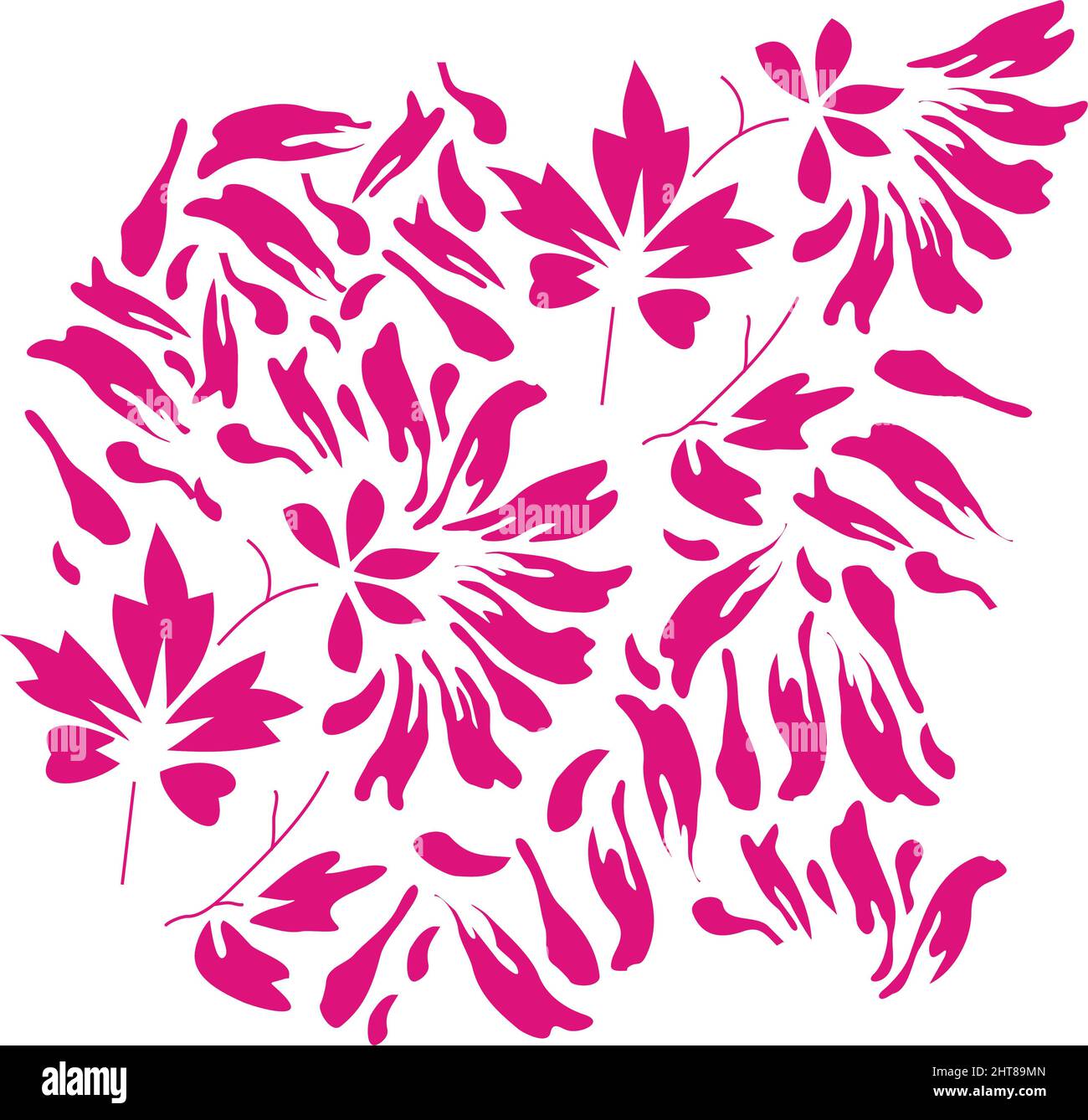 Beautiful illustration of a colorful pattern - perfect for wallpapers ...