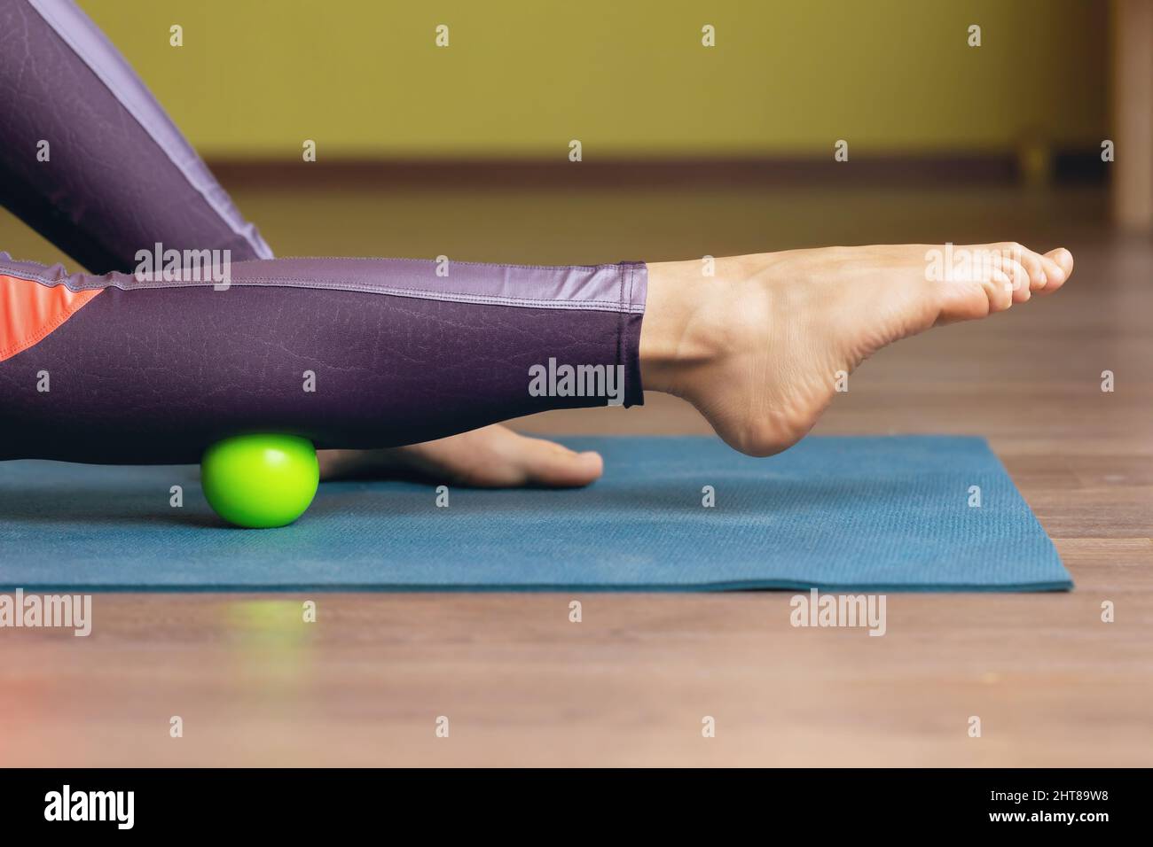 Myofascial relaxation of the hyperactive muscles of the lower leg with ...