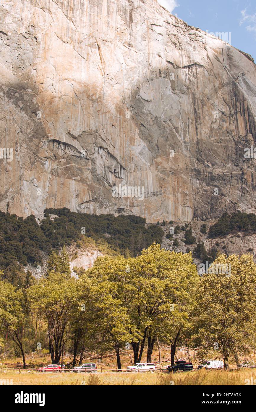 Autumnal natural landscape from Yosemite National Park, California ...