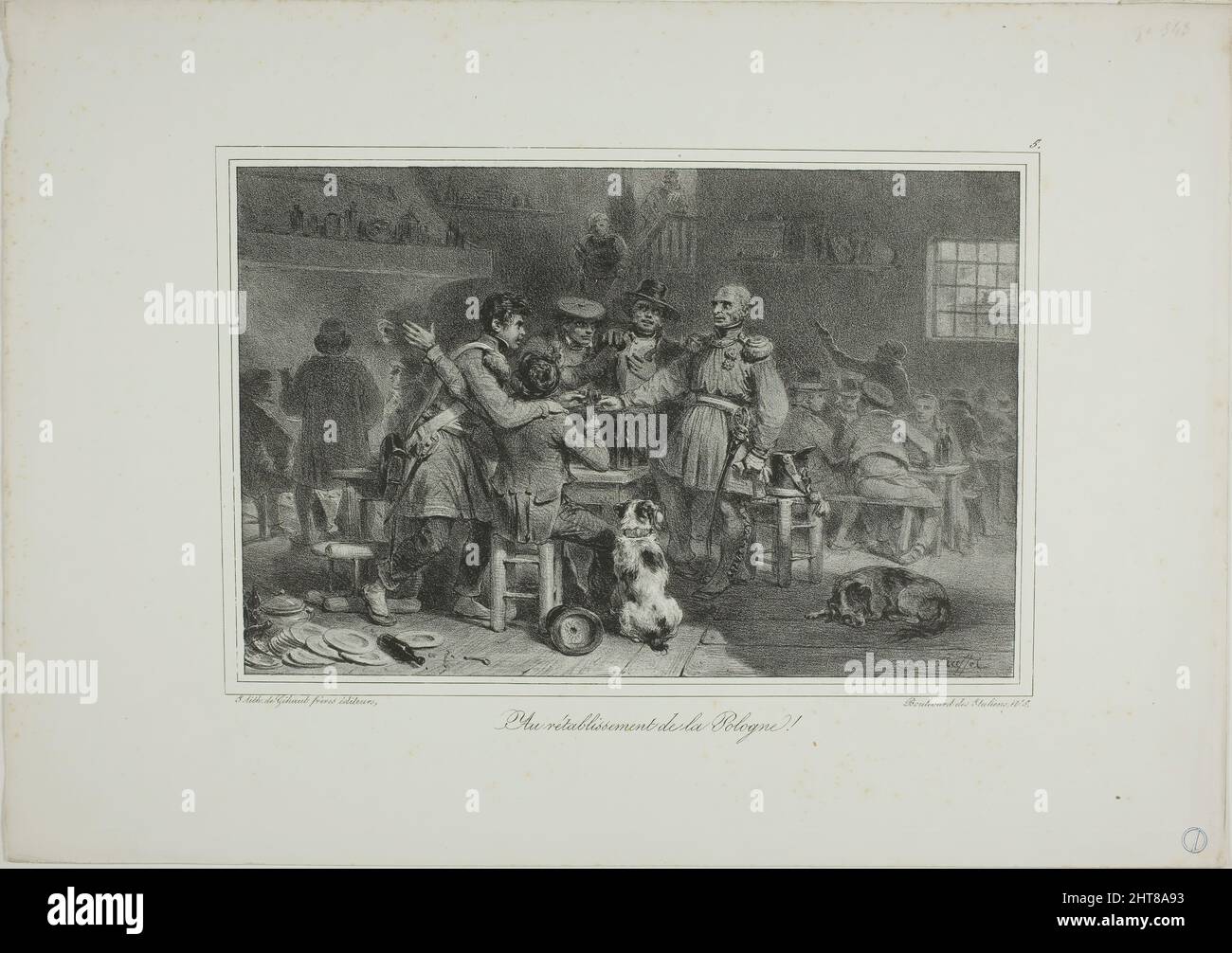 To the Restoration of Poland!, 1831 Stock Photo - Alamy