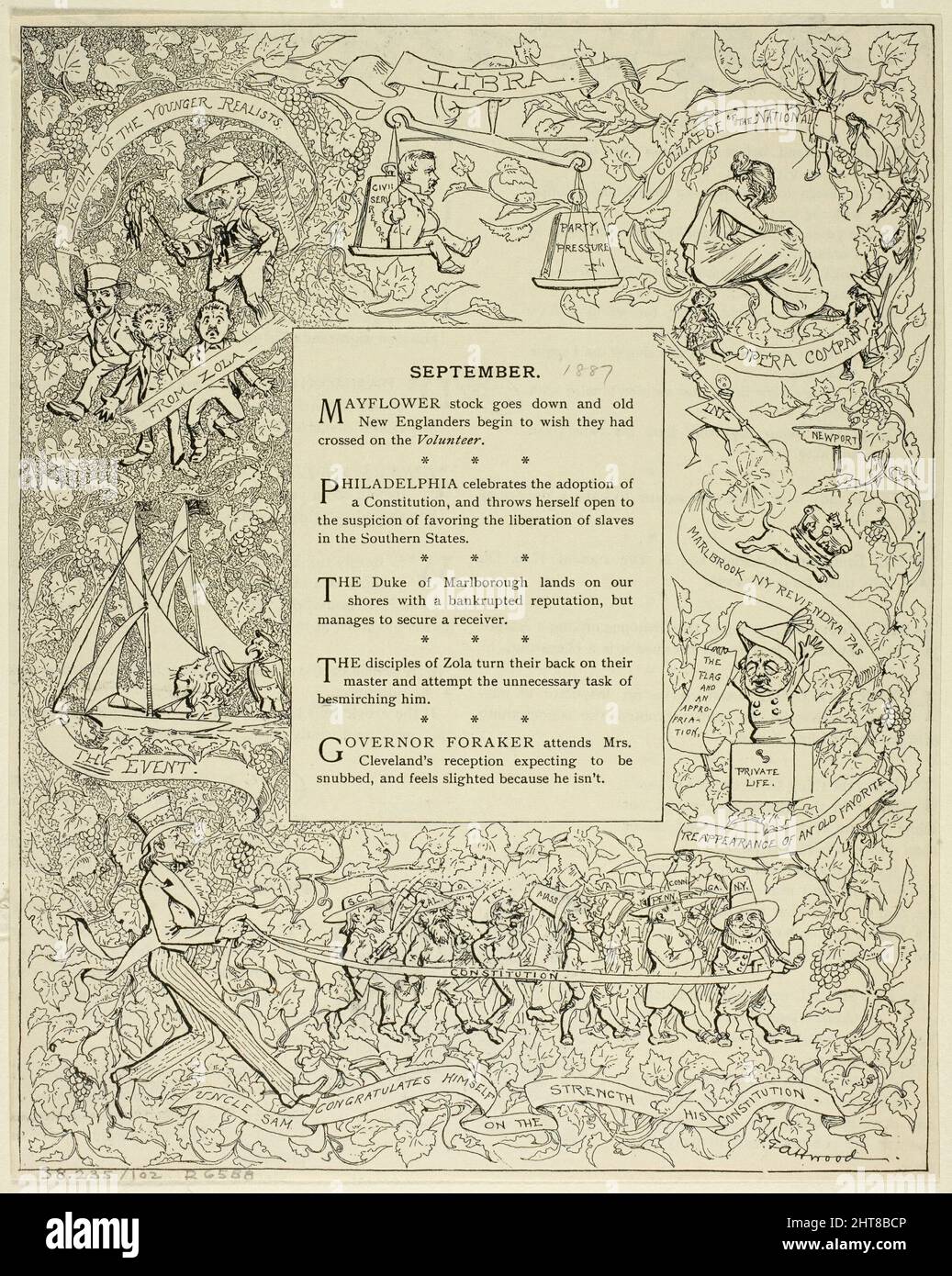 The month of september drawing hi-res stock photography and images - Alamy