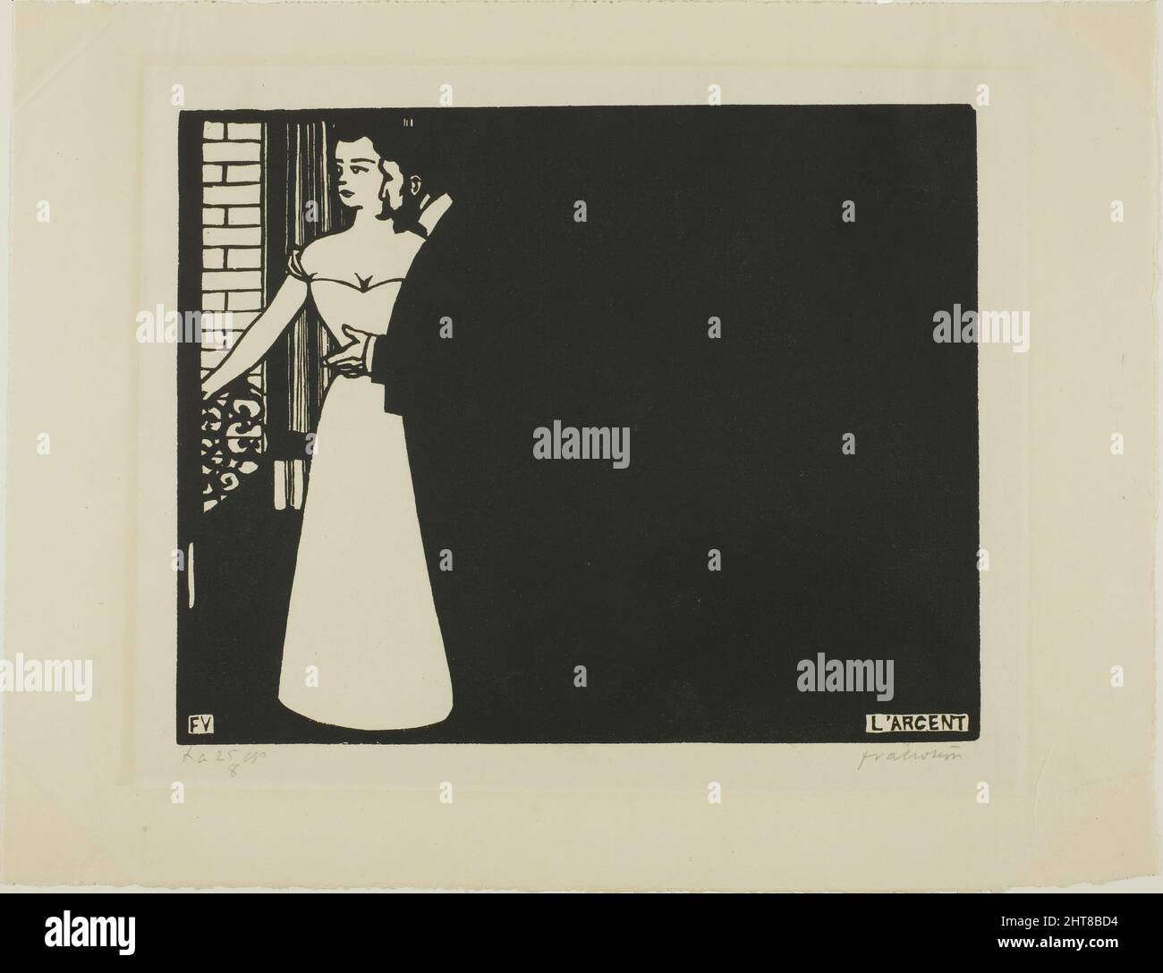 Money, plate five from Intimacies, 1898 Stock Photo - Alamy