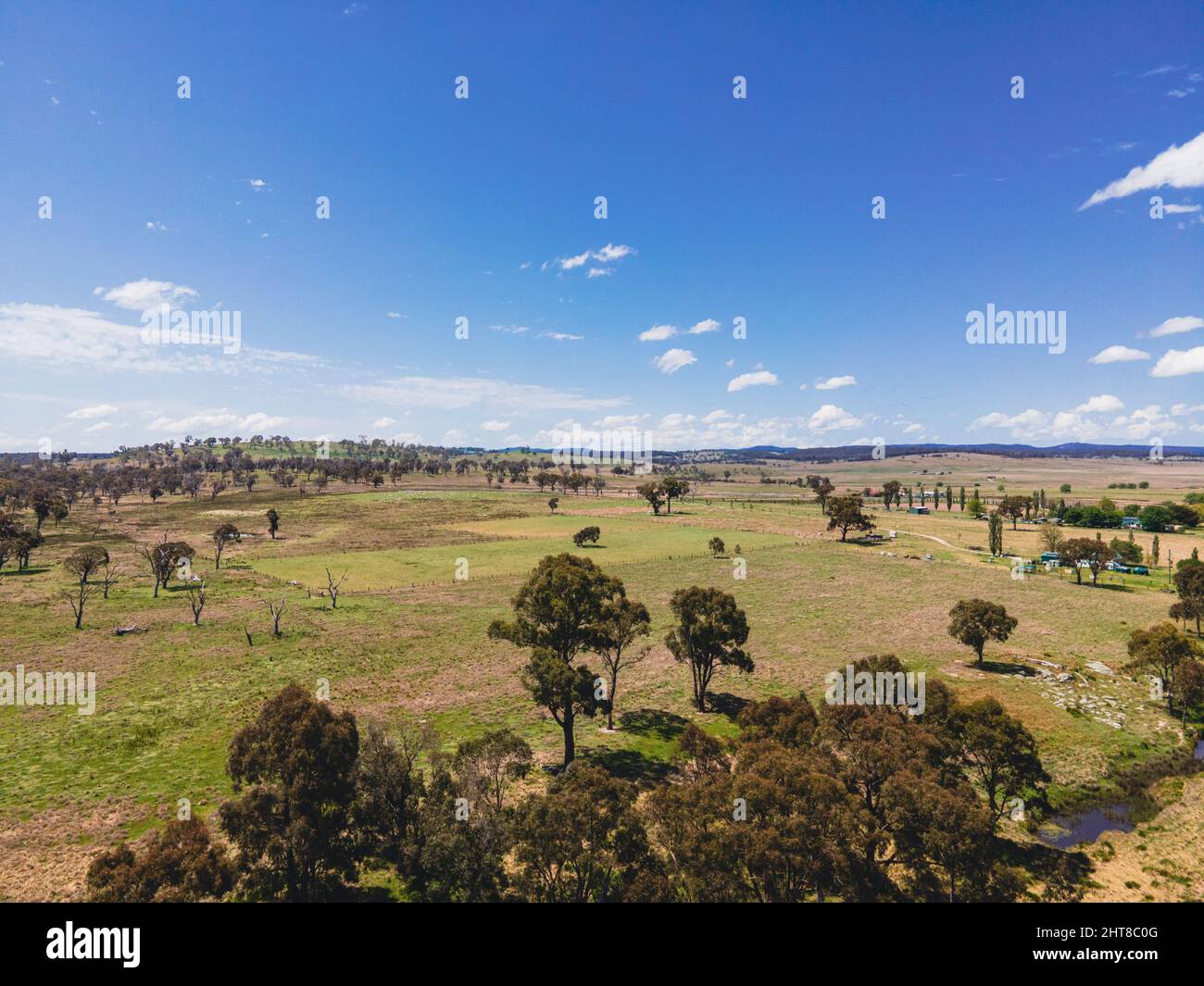 Aerial view at Dundee, New South Wales, Australia Stock Photo - Alamy