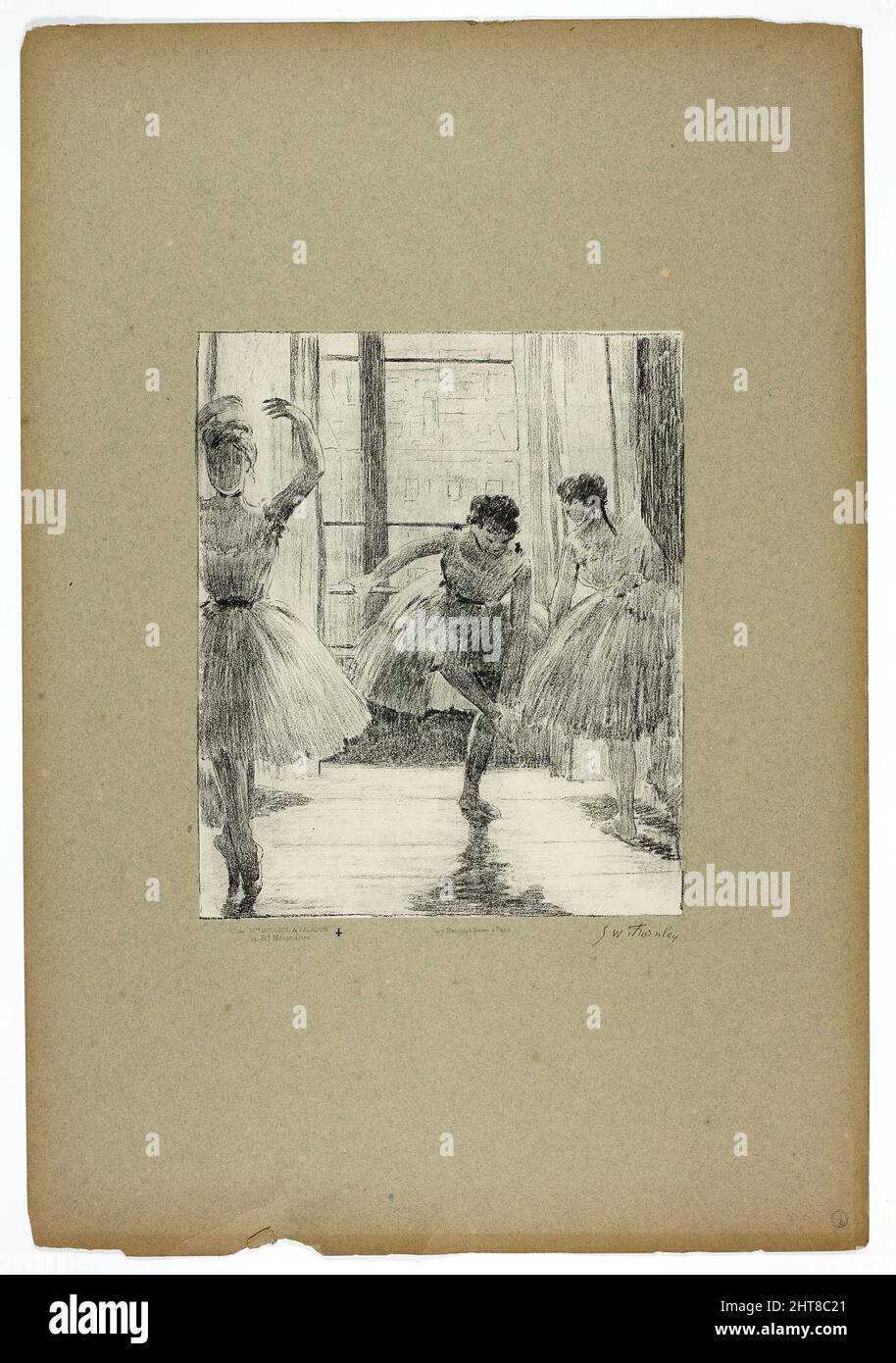 19th century ballet class hi-res stock photography and images - Alamy