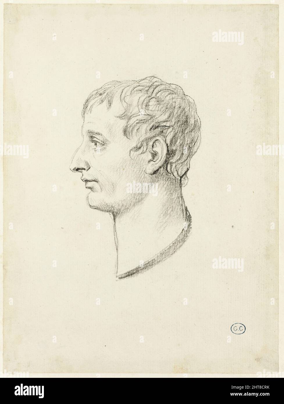 Profile of Napoleon, c. 1810 Stock Photo - Alamy
