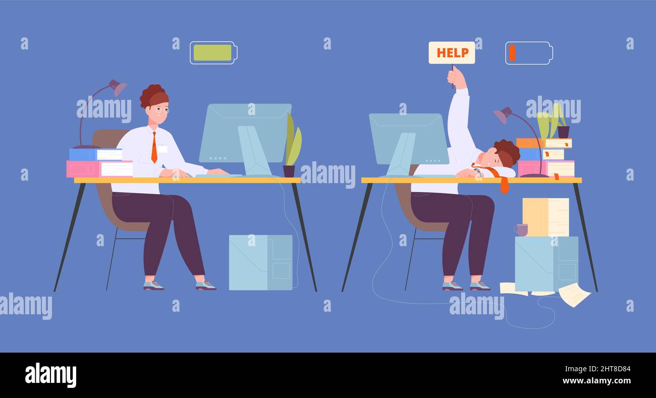 Woman burnout. Frustration in work crisis manager, exhausted tired ...