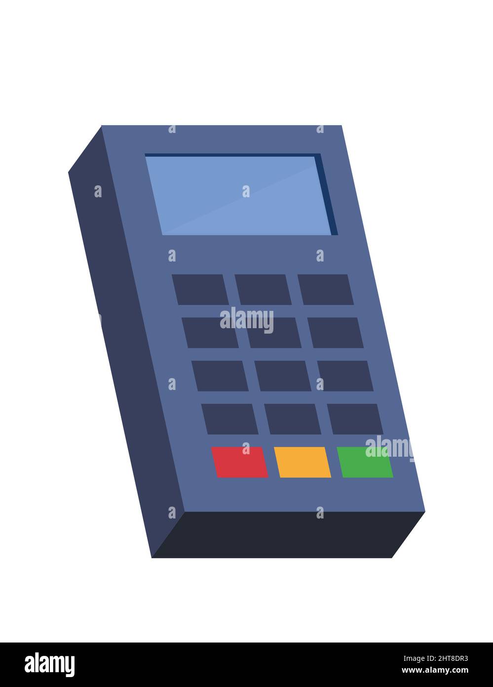 Chip and pin reader Stock Vector Images - Alamy