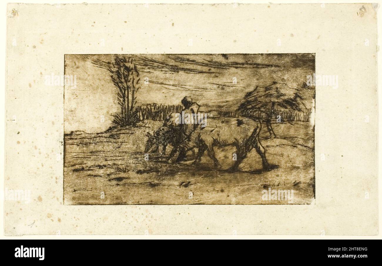 The Two Cows, c. 1847 Stock Photo - Alamy