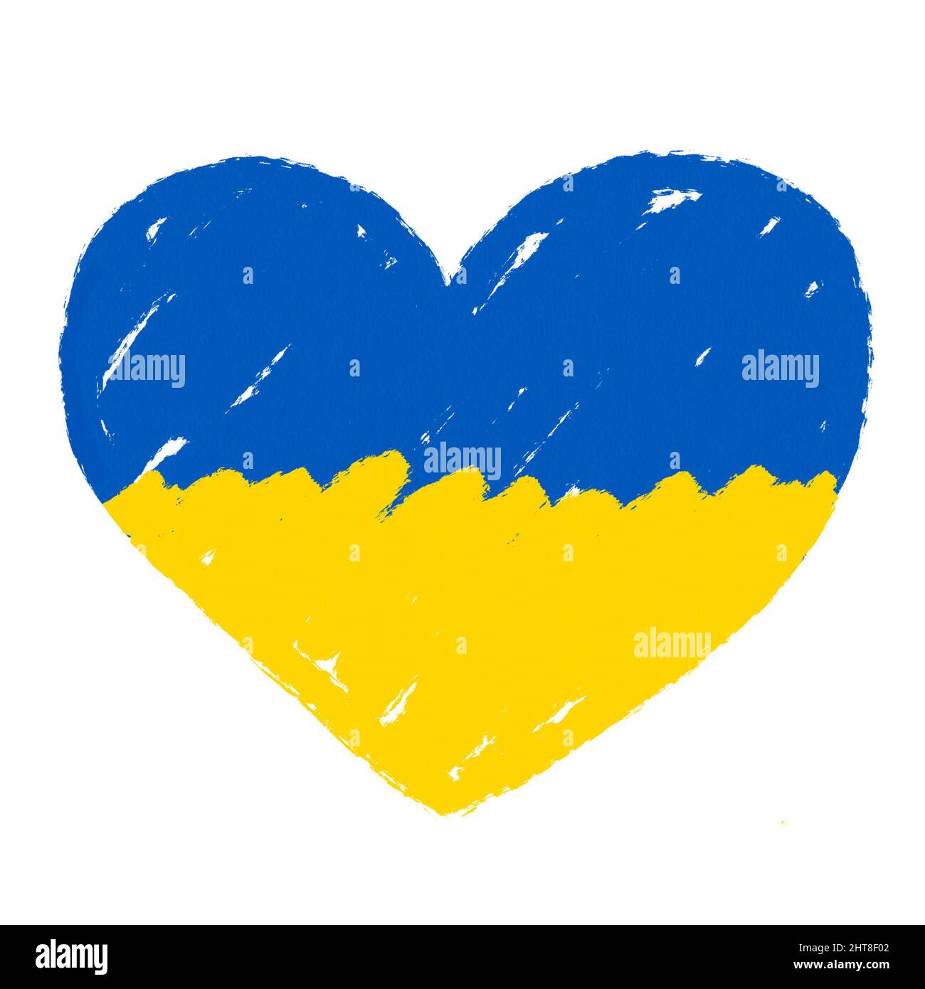 Heart Ukrainian Flag High Resolution Stock Photography and Images - Alamy