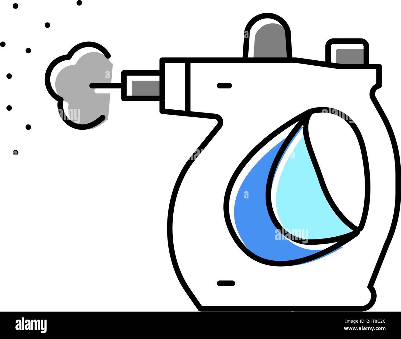 cleaning electronic device color icon vector illustration Stock Vector ...